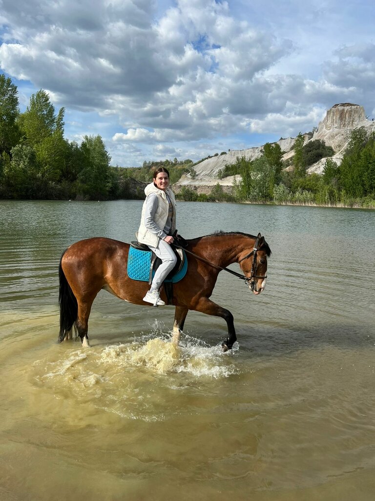 At ve binicilik kulüpleri Конные прогулки, Voronejskaya oblastı, foto