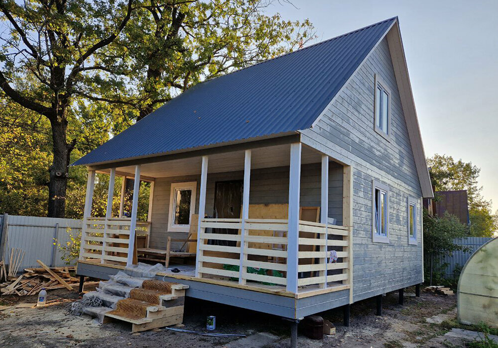 Yazlık ev inşaatı Dachi Kazani, Kazan, foto