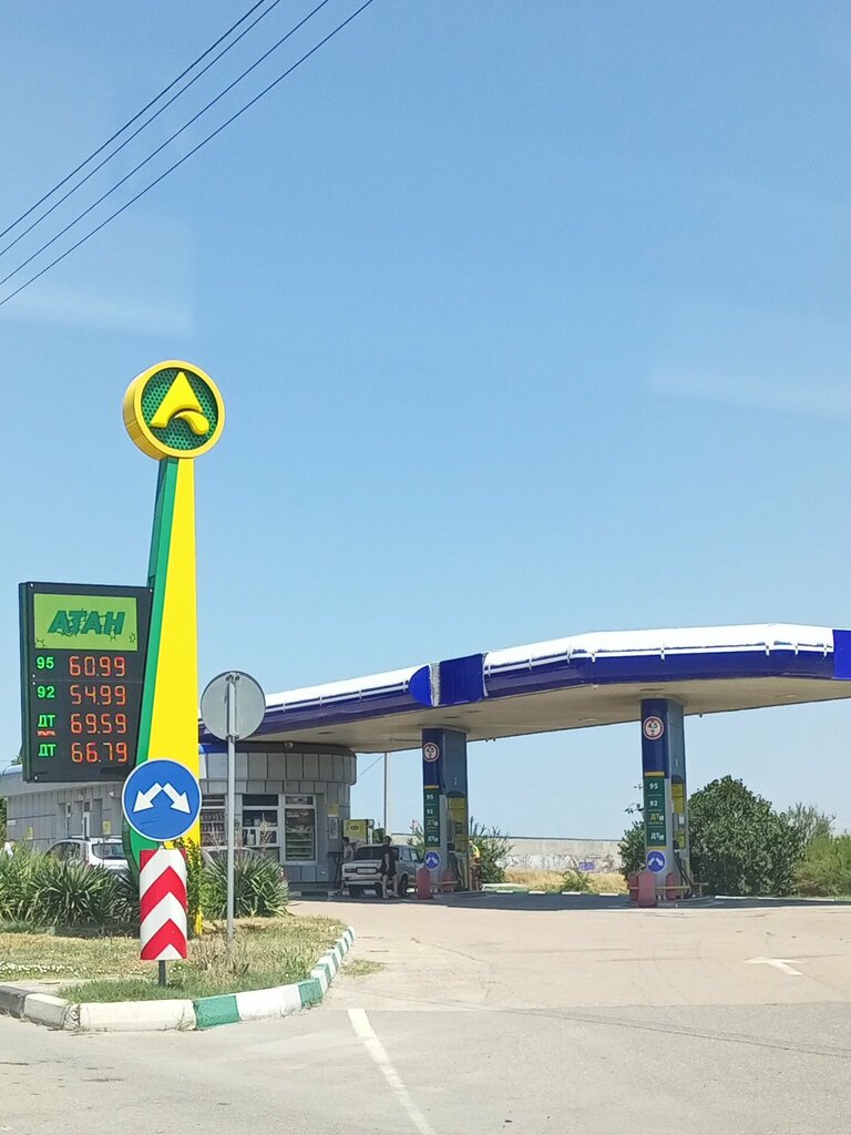 Benzin istasyonu Atan, Sevastopol, foto