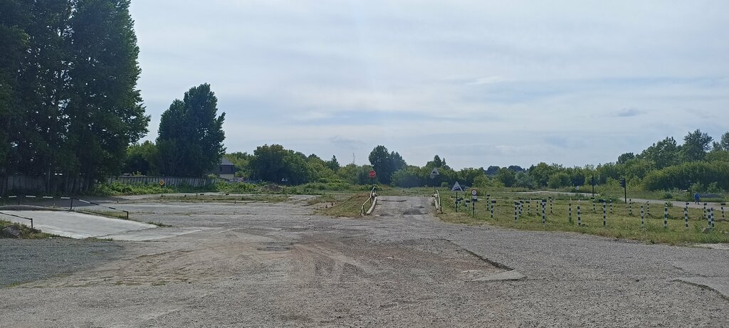 Ehliyet sınav alanı Площадка для вождения, Nijnekamsk (Tüben Kama), foto