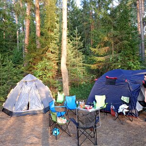 Piknik alanı Место для пикника, Vyksa, foto