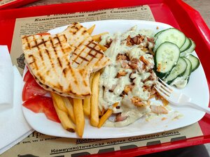 Шаурма от души (Sovetskaya ulitsa No:48/1, stanitsa Kanevskaya), fast food  Krasnodarski krayından