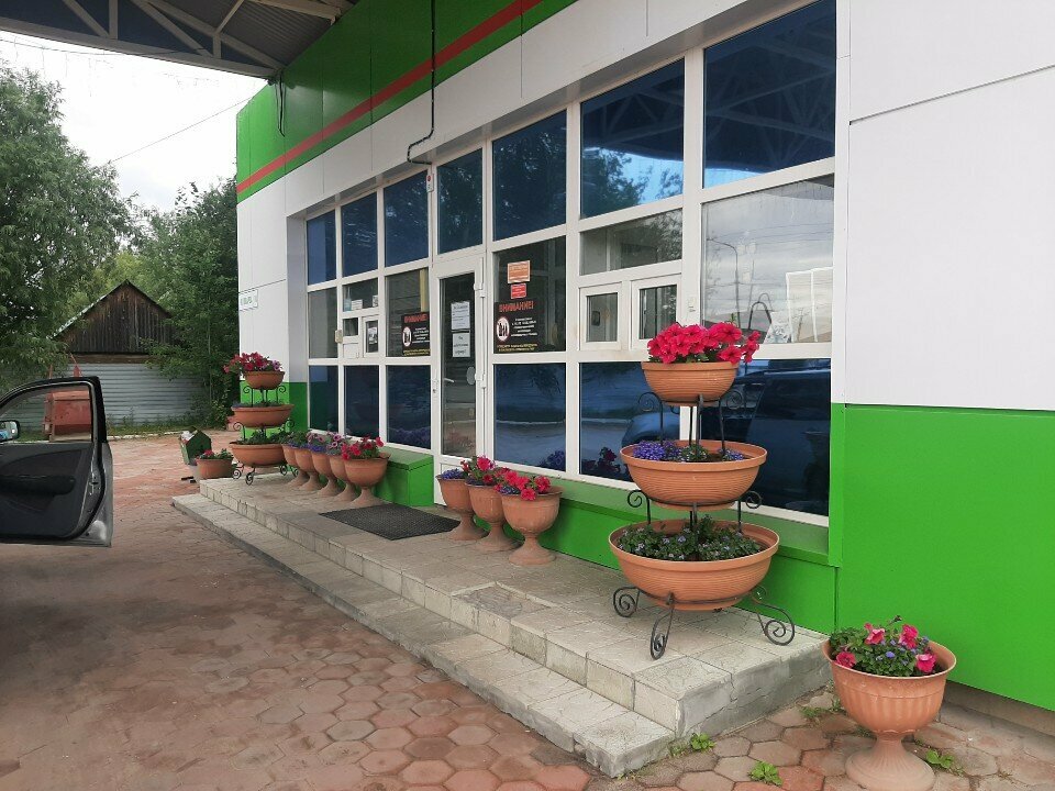 Benzin istasyonu Сибирьнефтегаз, Nijnevartovsk, foto