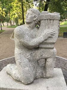 Орфей (Leningrad Region, Vyborg, Leningradskoye Highway), park, sokak heykeli  Vyborg'dan