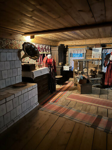 Müzeler ve sanat galerileri Museum of wooden architecture Kostromskaya sloboda, Kostroma, foto