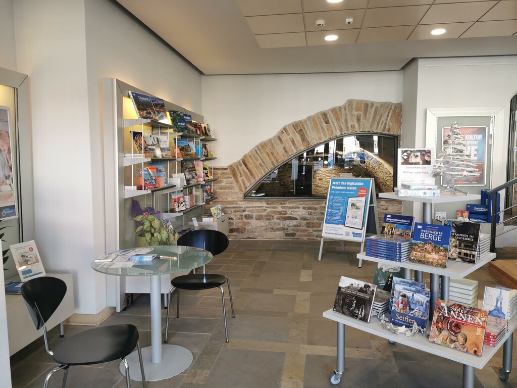 Etkinlik gişeleri Freie Presse Shop, Freiberg, foto