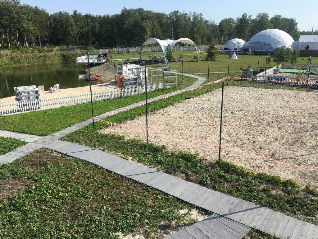 Kültürel etkinlikler için kiralık alanlar Территория отдыха Тепло, Tümen (Tiumenskaya) oblastı, foto