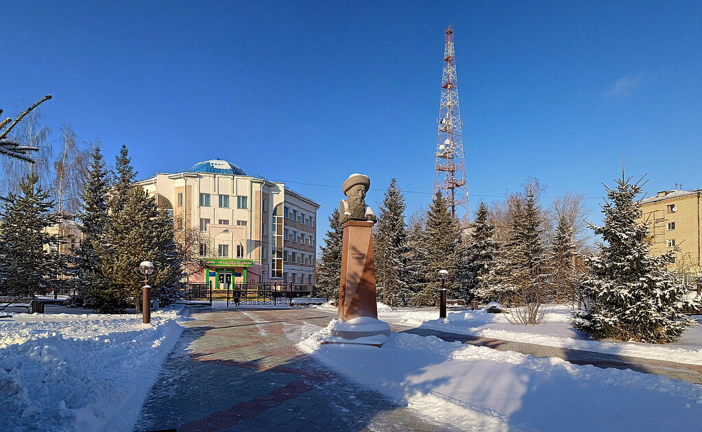 Anıt, heykel J. Jabaev's Sculpture, Petropavl (Petropavlovsk), foto