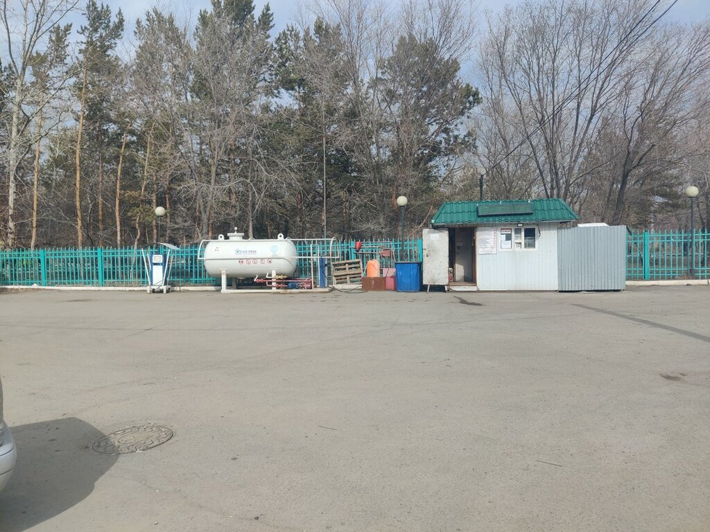 Otogaz dolum istasyonu Bluestar, Pavlodar, foto