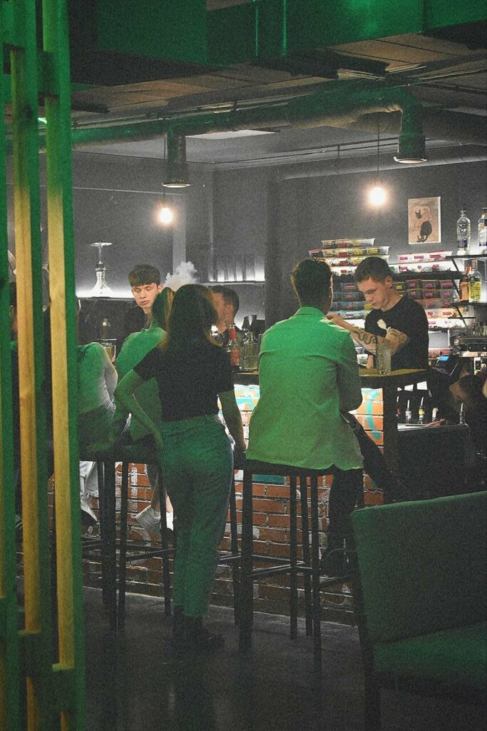 Nargile kafeler Lenivec, Pinsk, foto