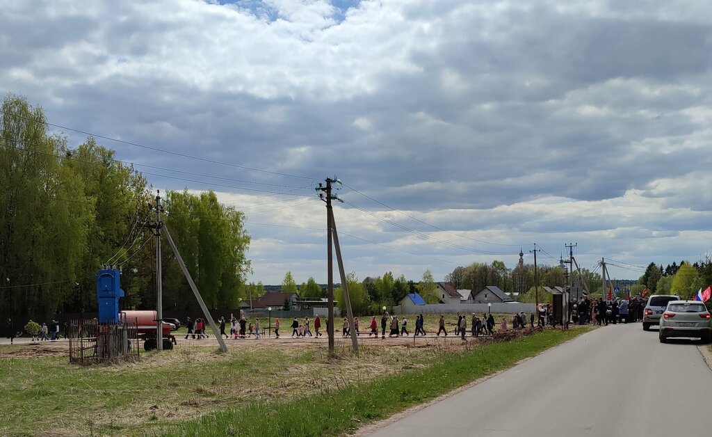 Anıt, heykel Братское захоронение, Kalujskaya oblastı, foto