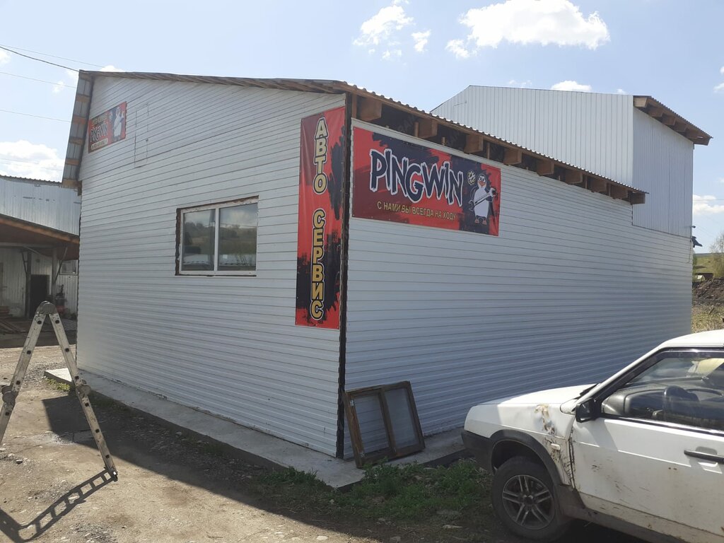 Otomobil servisi Pingwin, Altay Cumhuriyeti, foto