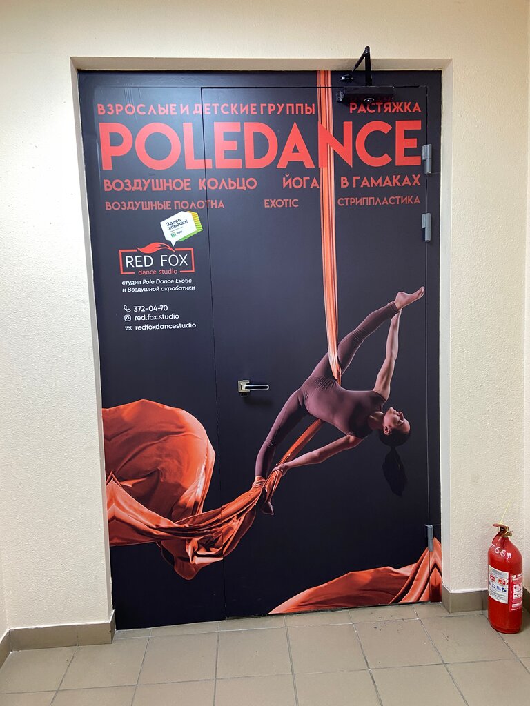 Dans okulları Red Fox, Yekaterinburg, foto