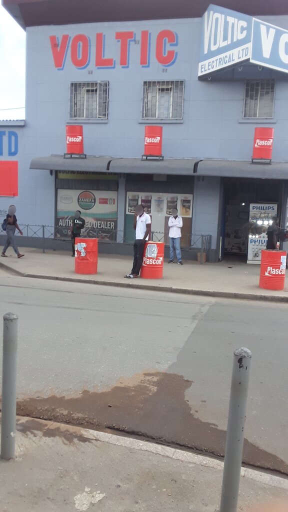 Elektrik ve elektrikli ürün mağazası Voltic Electric Ltd, Lusaka, foto