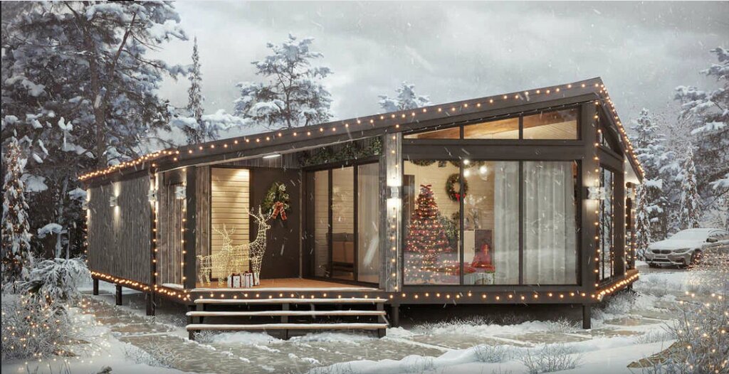 Yazlık ev inşaatı LetWood, Saint‑Petersburg, foto