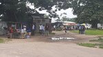 Marché Mouéti (Brazzaville, Commune de Makélékélé, Mangouélé Rue), gıda pazarı  Brazzaville'den