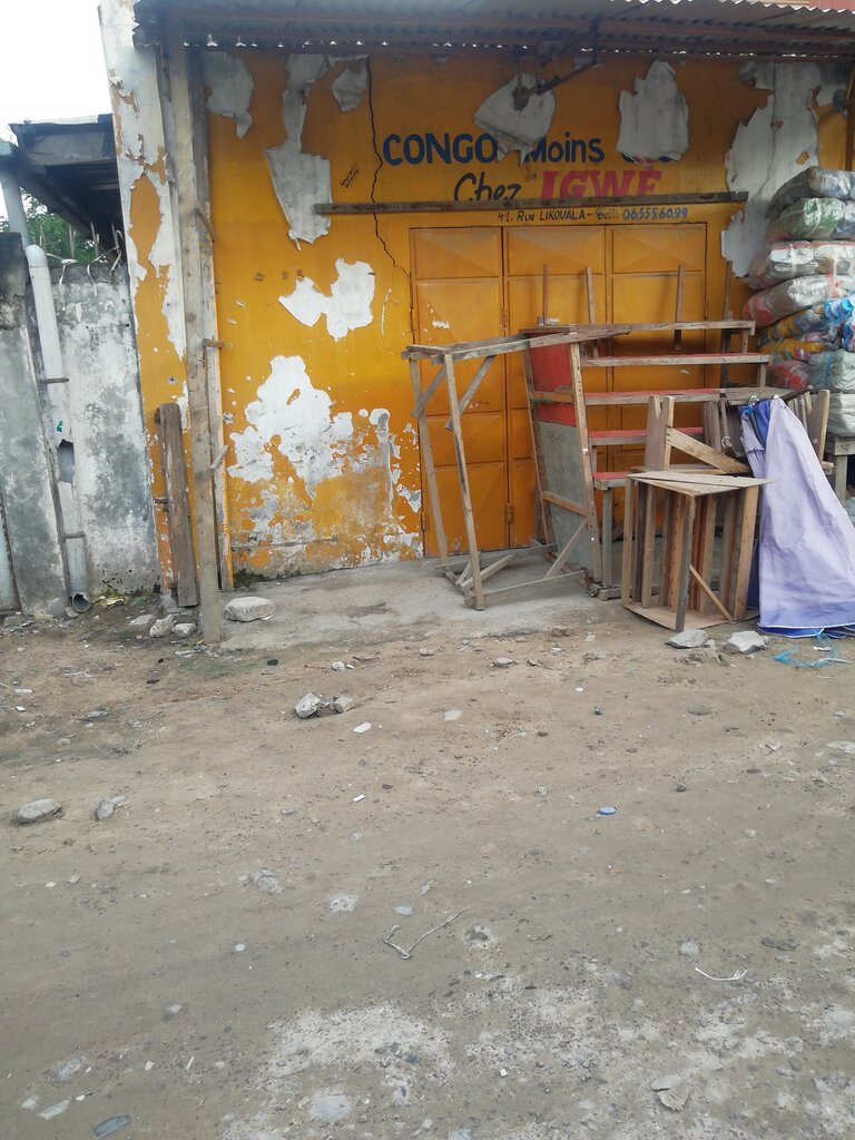 Giyim mağazası Chez Igwe, Brazzaville, foto