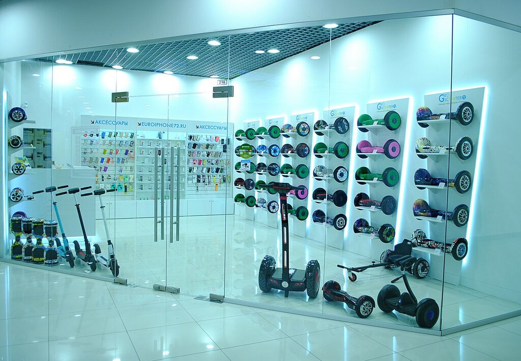 Elektrikli araç satışı Magazin Giroskuterov, Tiumen, foto