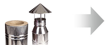 Soba, şömine Vermilodzhik, Novosibirskaya oblastı, foto