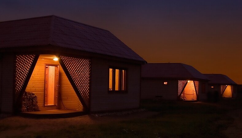 Resort oteller, tesisler Umostu, Karelya, foto