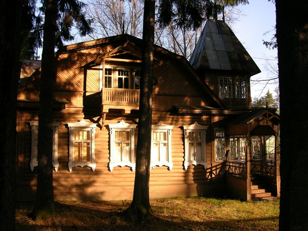 Turistik yerler Старинный дом, Saint‑Petersburg ve Leningradskaya oblastı, foto