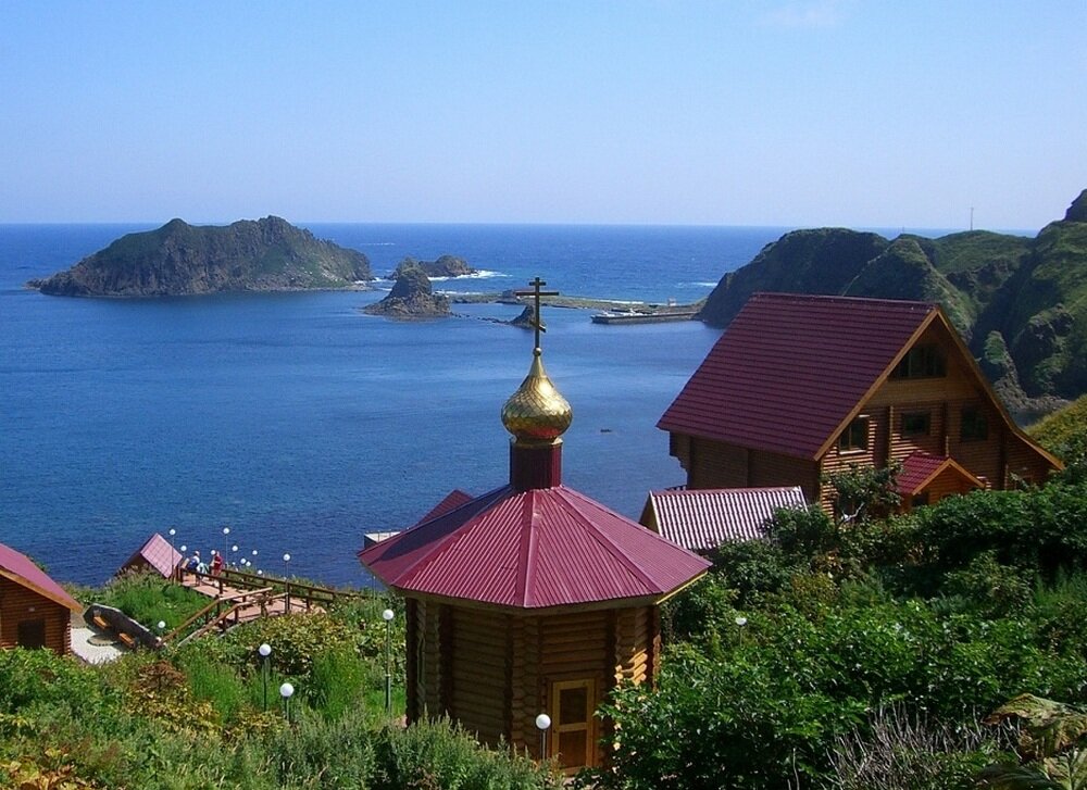 Ortodoks kiliseleri Часовня, Sahalin Bölgesi, foto