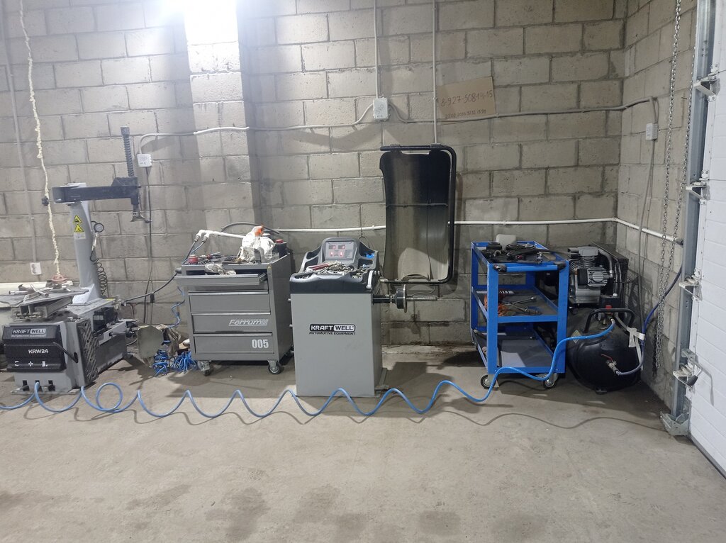 Oto lastik tamiri Шиномонтаж-балансировка, Volgogradskaya oblastı, foto
