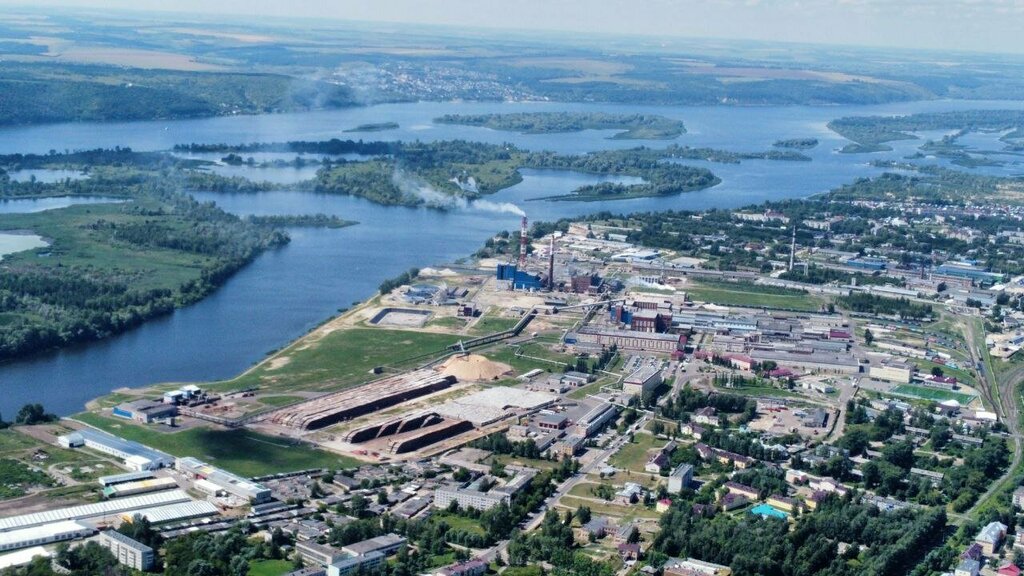 Kağıt firmaları Mari pulp and paper mill, Volzhsk, foto