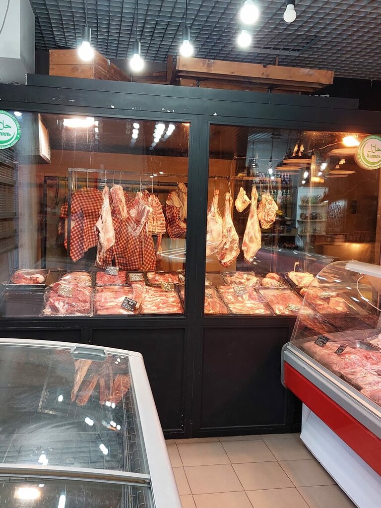 Kasap, şarküteri Мясной дворик, Kudrovo, foto