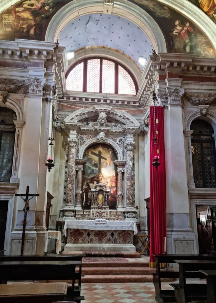 Katolik kiliseleri Chiesa di S. Croce degli Armeni, Venedik, foto