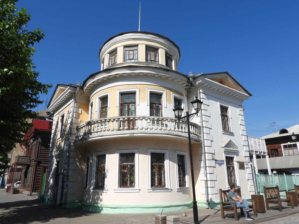 Koruma altına alınmış yapı Дом мещанина О.Т. Колесникова, Krasnoyarsk, foto