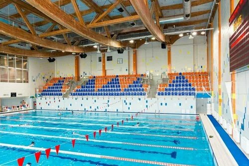 Yüzme okulu Zolotye ribki, Moskova, foto