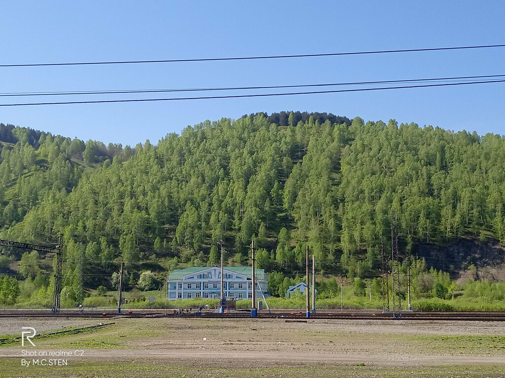 Tren istasyonu 383 Км, Novokuznetsk, foto