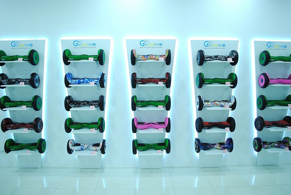 Elektrikli araç satışı Magazin Giroskuterov, Tiumen, foto