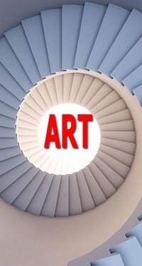 Merdiven ve korkuluklar Art Up, Moskova, foto