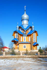 Ortodoks kiliseleri Церковь святого Георгия Победоносца, Brestskaya oblastı, foto