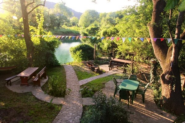 Otel Gostevoy dom Terem u reki, Krasnodarski krayı, foto