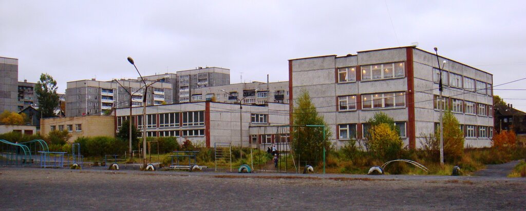 Ortaokul Shkola № 3 Srednyaya Obshcheobrazovatelnaya, Mou, Kondopoga, foto