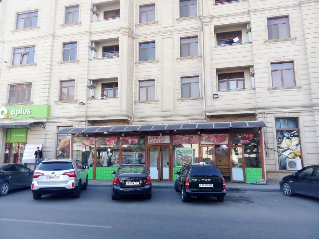 Kasap, şarküteri Butcher, Bakü, foto