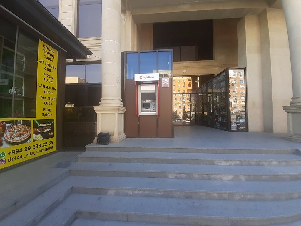 ATM'ler Kapital Bank, bankomat, Sumgayıt, foto
