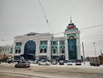 Railway station (No:3, ostrov Yunost), tren garları  Irkutsk'tan