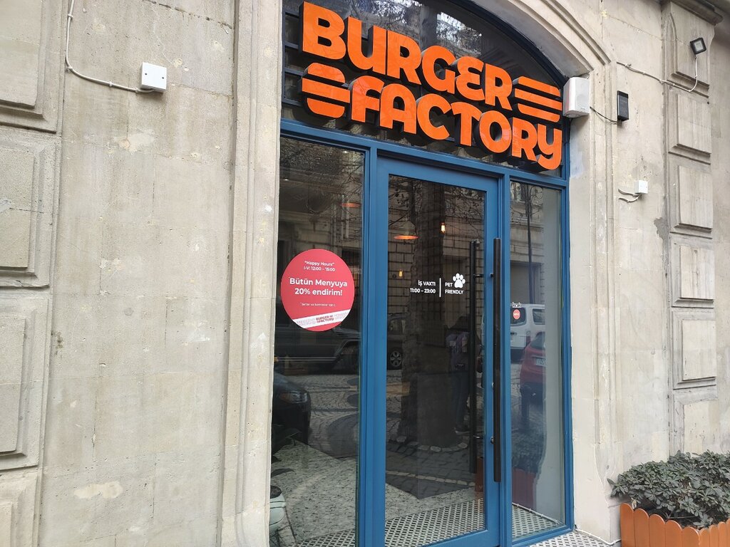 Fast food Burger, Bakü, foto