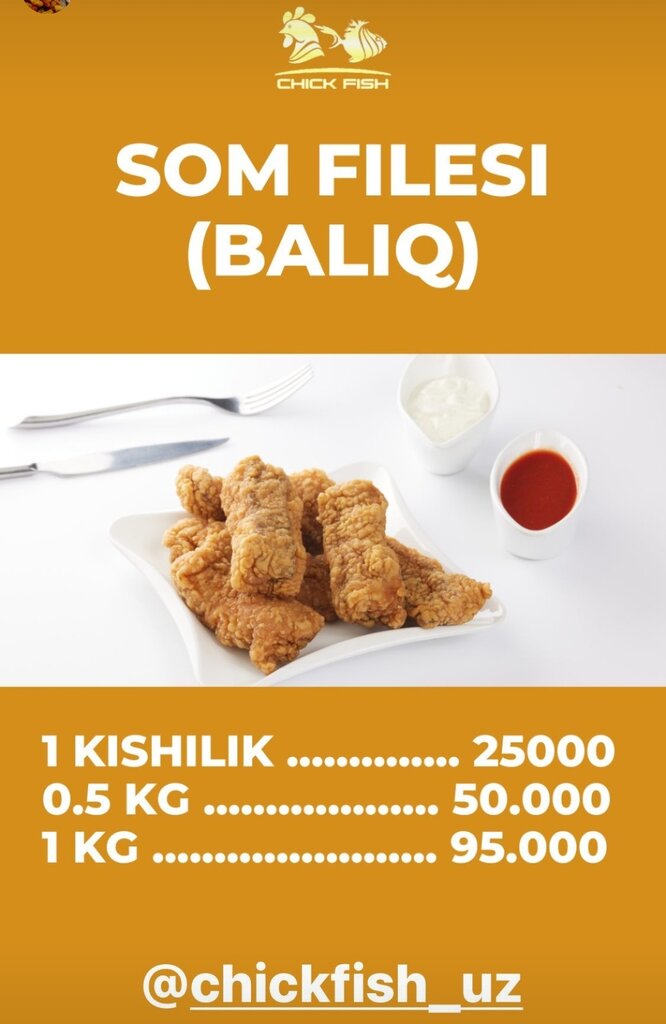 Fast food Chick Fish, Taşkent eyaleti, foto