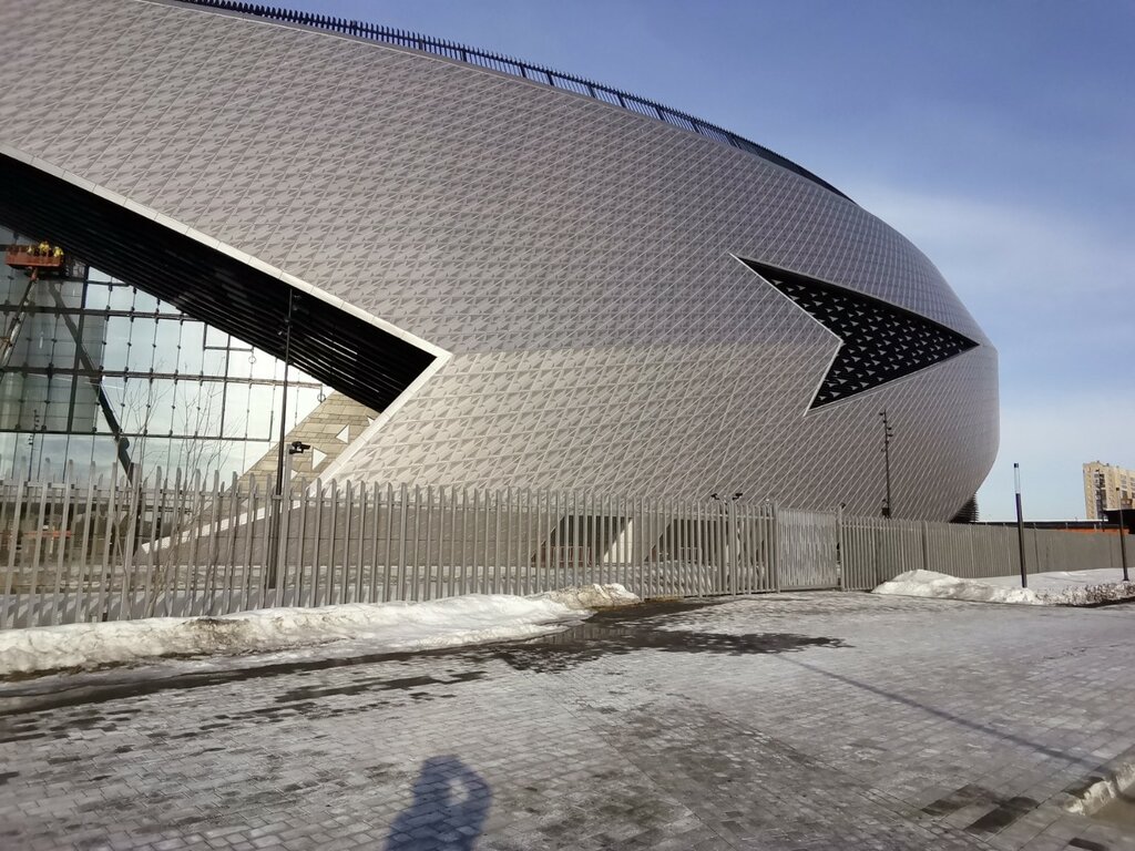 Geçiş noktaları, güvenlik kontrol alanı Входной павильон R, Omsk, foto