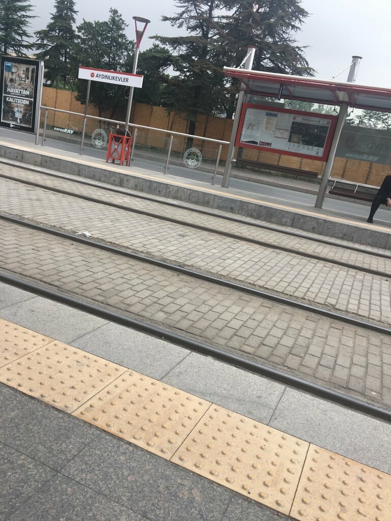 Hızlı ulaşım istasyonu Aydınlıkevler Tramvay İstasyonu, Kayseri, foto