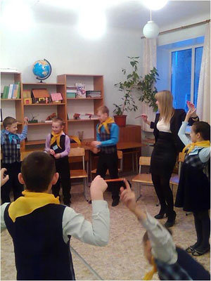 Ortaokul Mkou Yemelyanovskaya SOSh № 3, Krasnoyarski krayı, foto