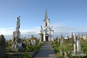 Гродненские некрополи (Grodna, Pravaslawnyja mogilki), turistik yerler  Grodno'dan