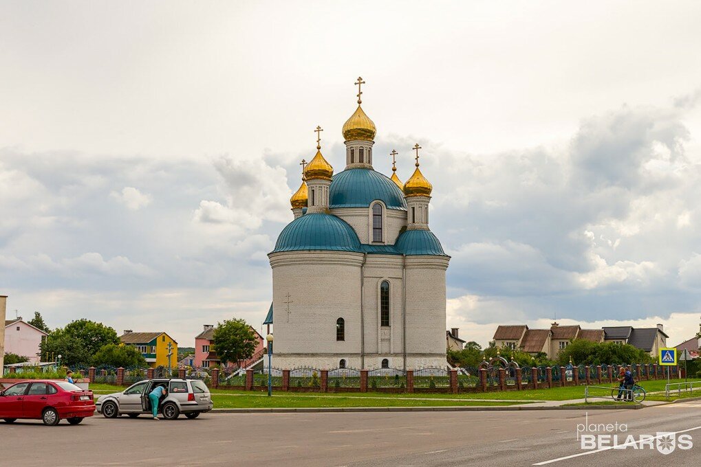 Ortodoks kiliseleri Svyato-Blagoveshchensky Khram Brestskoy Yeparkhii Belorusskoy Pravoslavnoy Tserkvi, Brestskaya oblastı, foto