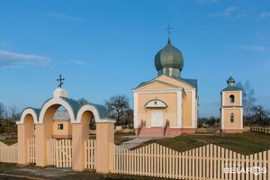 Храм Введения ВО храм Пресвятой Богородицы (Homieĺskaja voblasć, Mazyrski District, Mahnavicki Rural Council, Agricultural Settlement of Mahnavichy, Komsomolskaya ulitsa), ortodoks kiliseleri  Gomelskaya oblastından