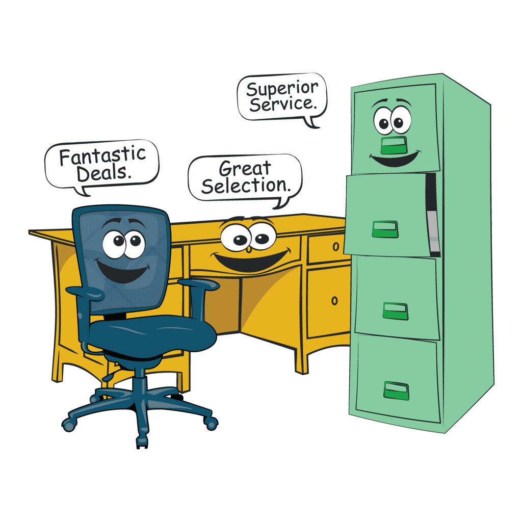 Büro mobilyaları A & G Office Furniture, Cleveland, foto